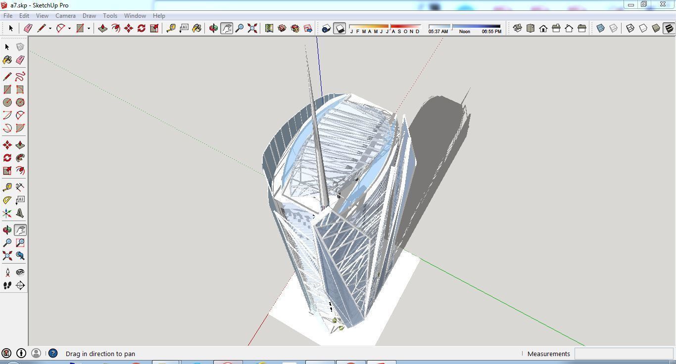 Sketchup Tower A7 free 3D model | CGTrader