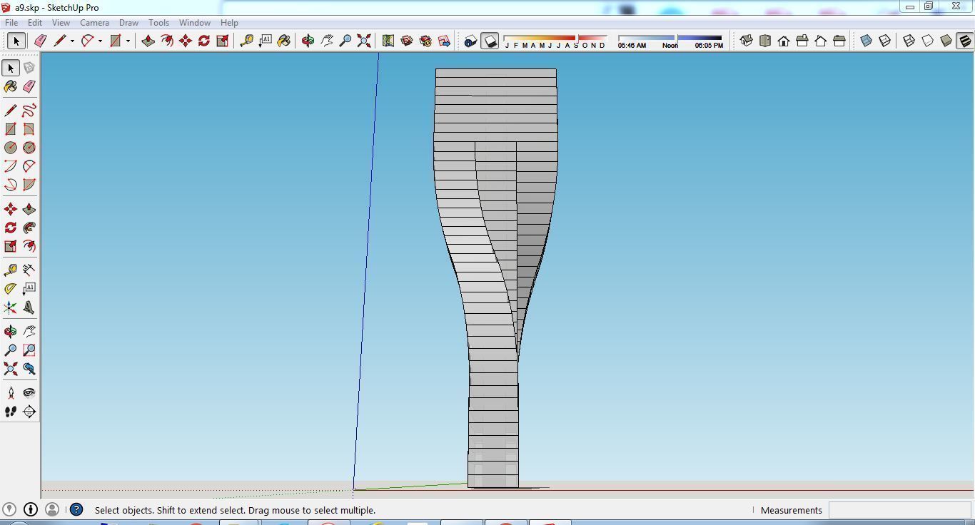 Sketchup Tower A9 free 3D model | CGTrader