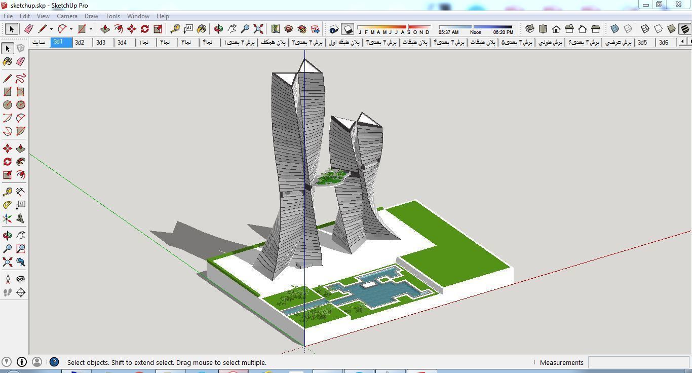 Sketchup Tower A11 free 3D model | CGTrader