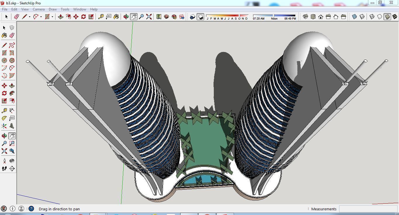 Sketchup Tower B3 free 3D model | CGTrader