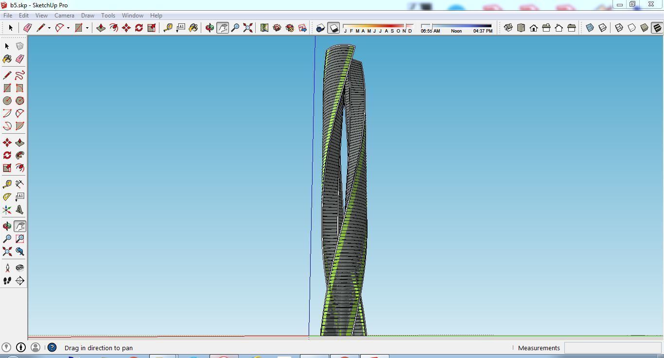 Sketchup Tower B5 free 3D model | CGTrader