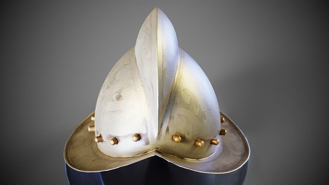 3D model Conquistadors Helmet VR / AR / low-poly | CGTrader