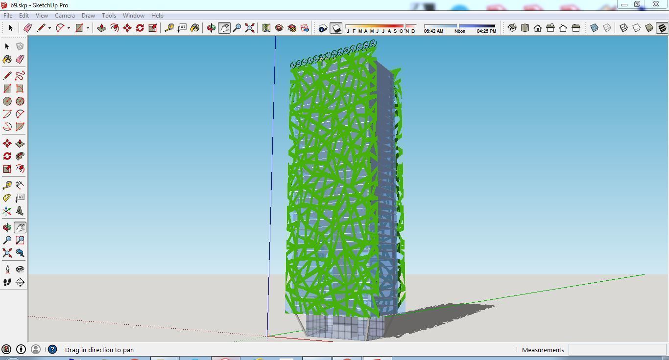 Sketchup Tower B9 free 3D model | CGTrader