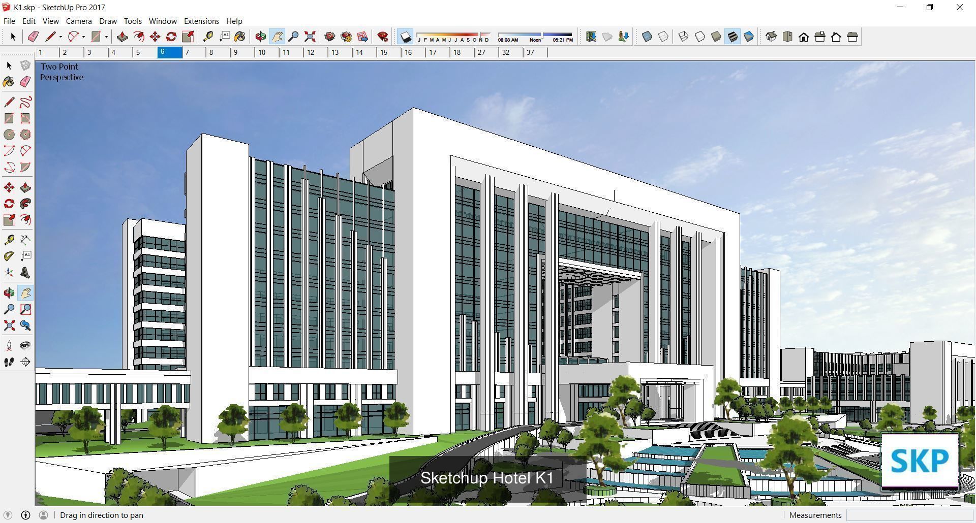Collection 32 Sketchup Hotel models | CGTrader