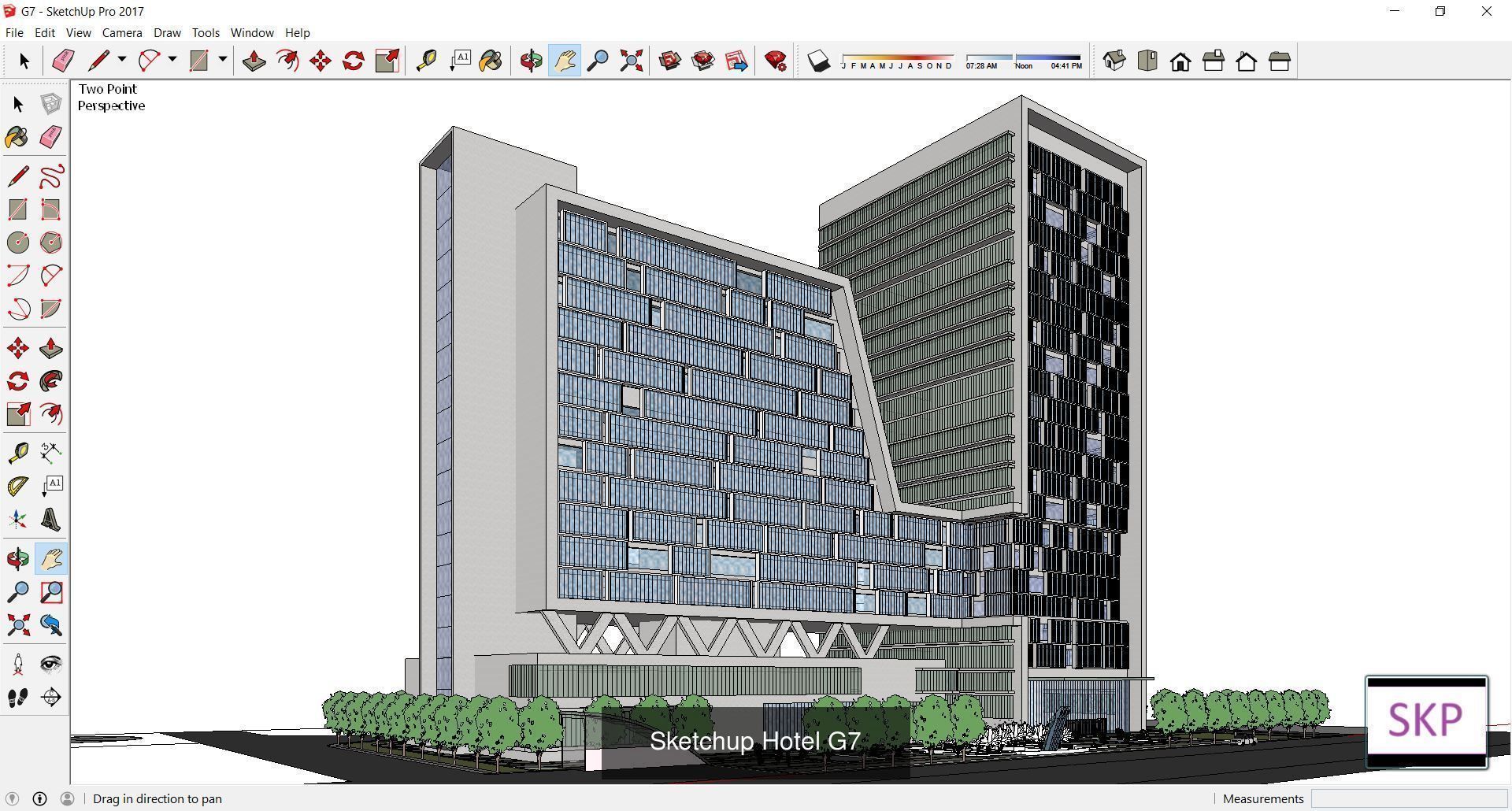 Collection 32 Sketchup Hotel models | CGTrader