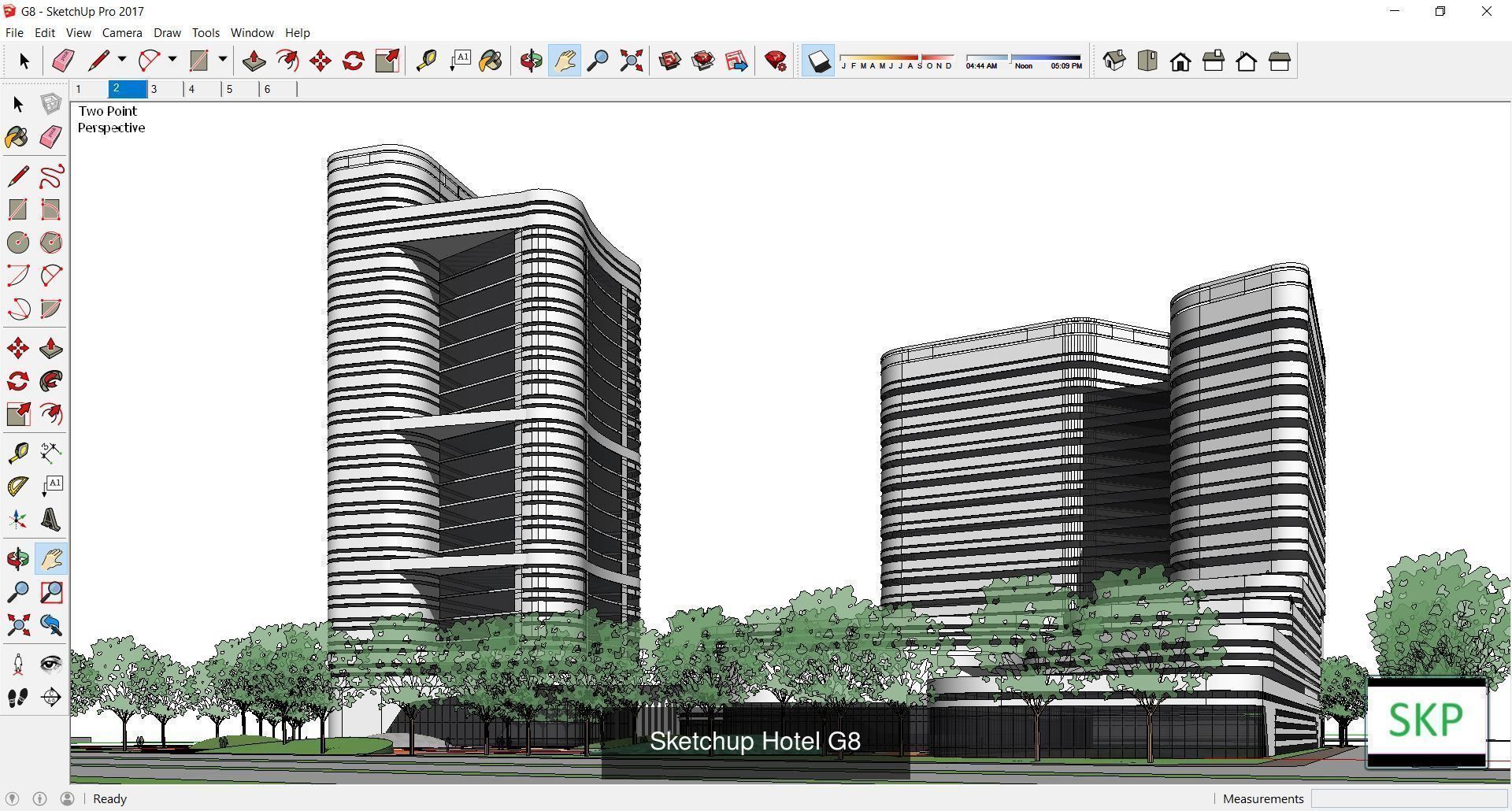 Collection 32 Sketchup Hotel models | CGTrader