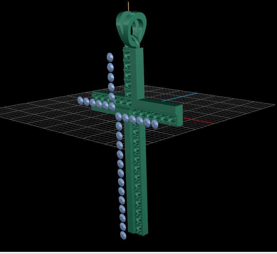 Fashion cross 3dm file ready for printing stl format 3D model 3D ...