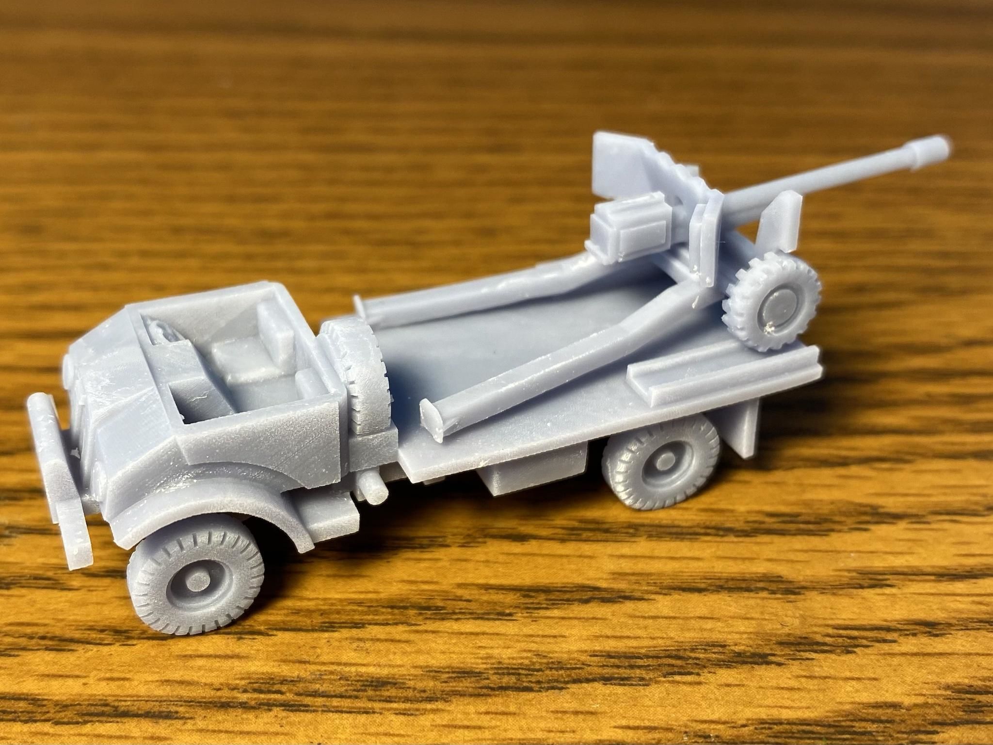 6 pdr portee free 3D model 3D printable | CGTrader