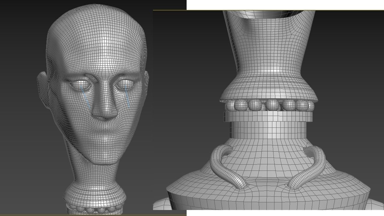 Character robot Tim-tool 3D model rigged | CGTrader