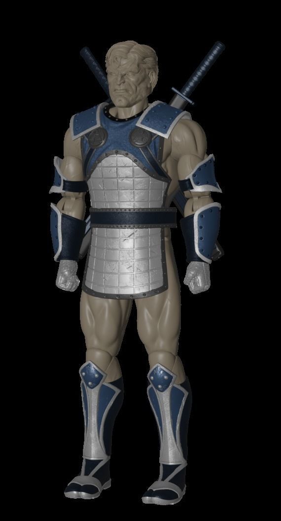 One12Scale Samurai Armor Kit 3D model 3D printable | CGTrader