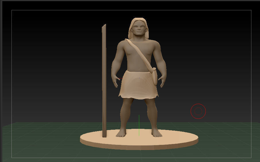 Indigena tradicional 3D model 3D printable | CGTrader