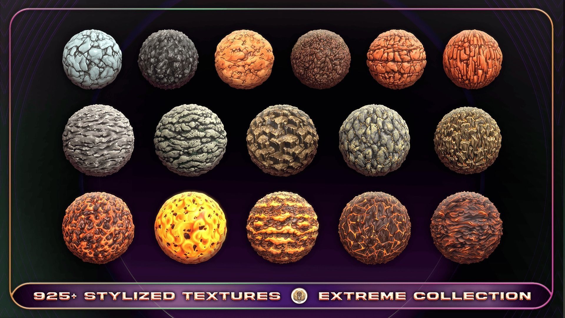 Texture Extreme Texture collection - 925 Stylized Textures VR / AR ...