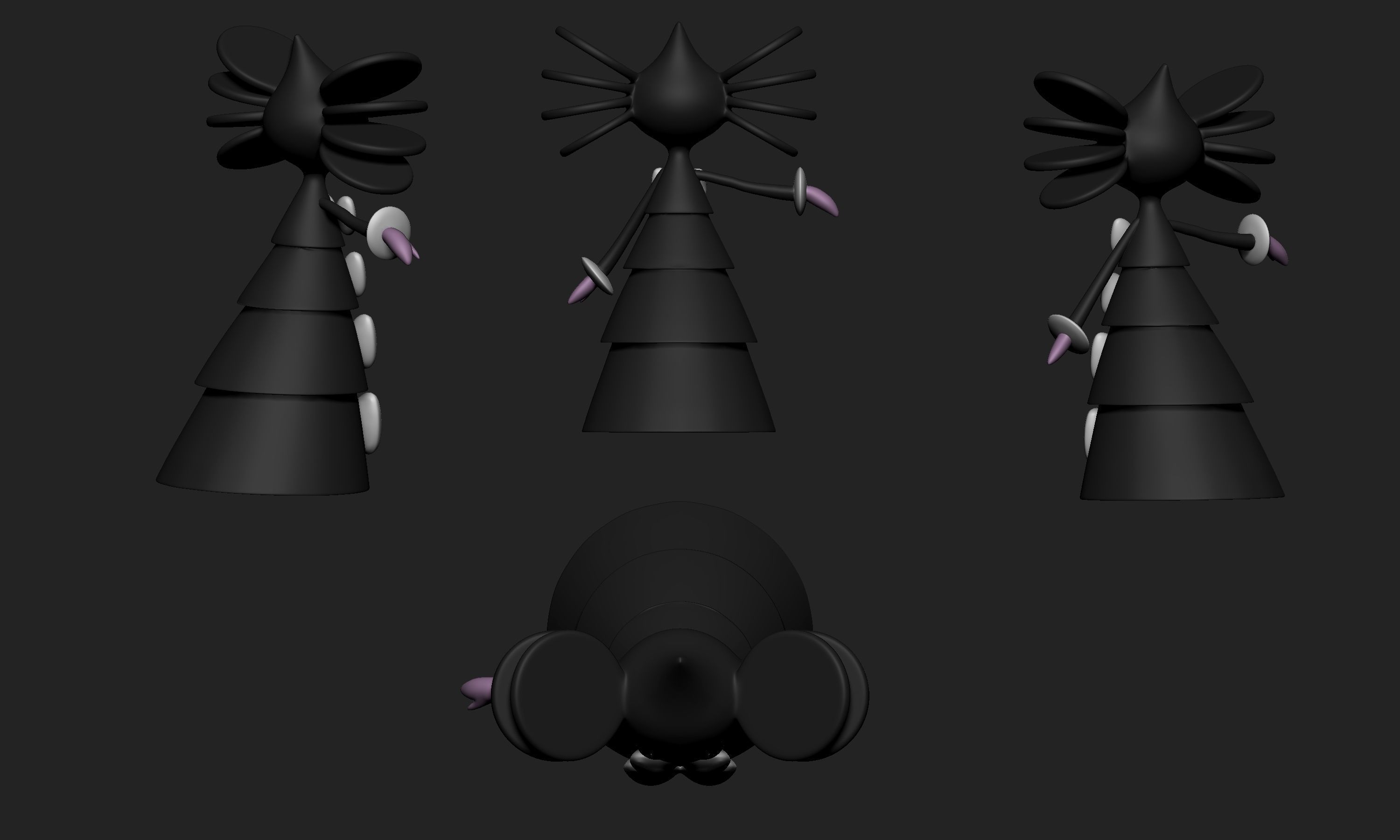 Pokemon - Gothitelle 3D model 3D printable | CGTrader