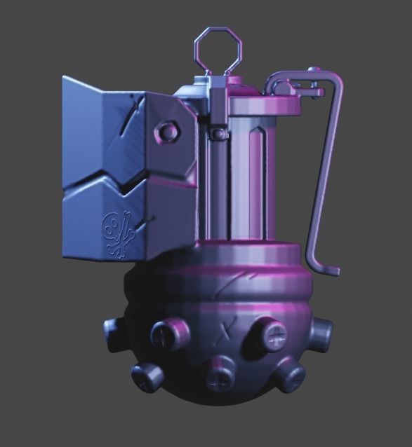 Grenade Jinx - Arcane 3d print Model 3D model | CGTrader