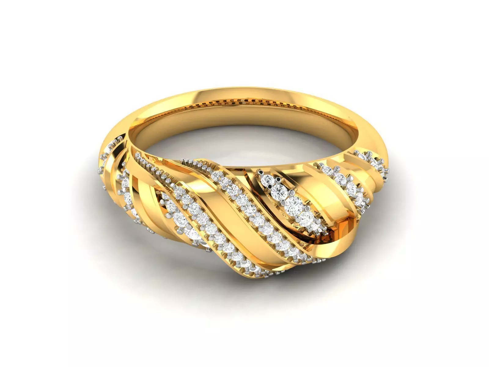 WEDDING RING 3D model 3D printable | CGTrader