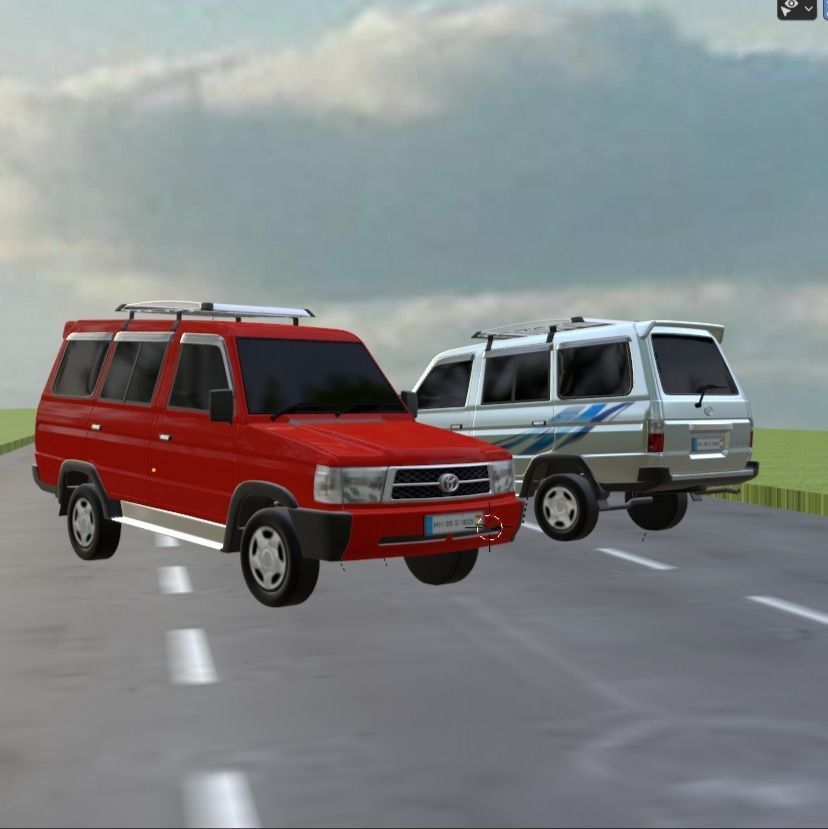 Toyota Qualis 2001 3d model 3D model | CGTrader