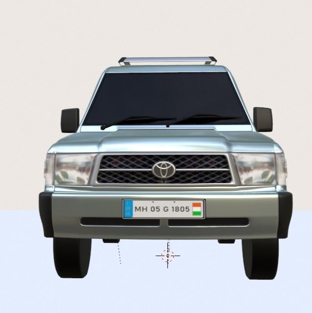 Toyota Qualis 2001 3d model 3D model | CGTrader