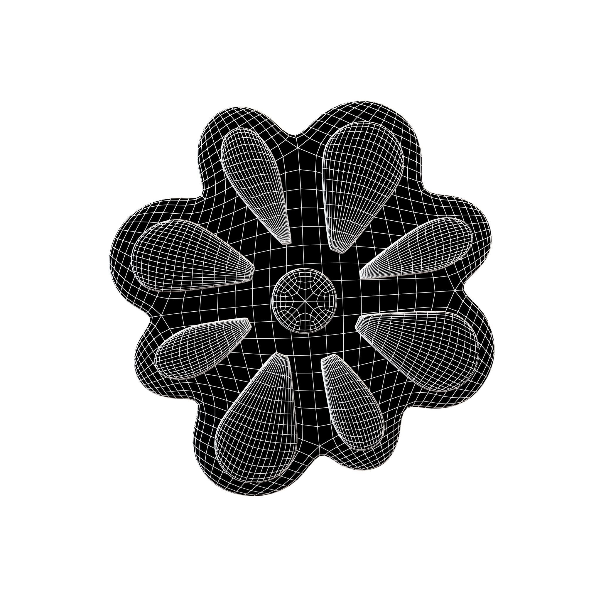 ICQ Logo v1 002 free VR / AR / low-poly 3D model | CGTrader