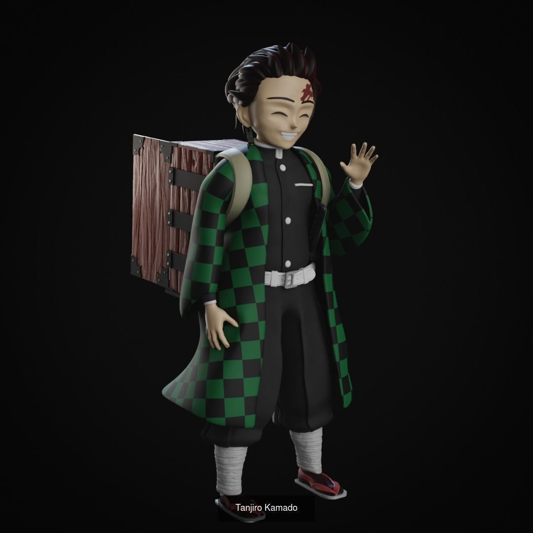 Demon Slayer - 3D print models 3D Model Collection | CGTrader