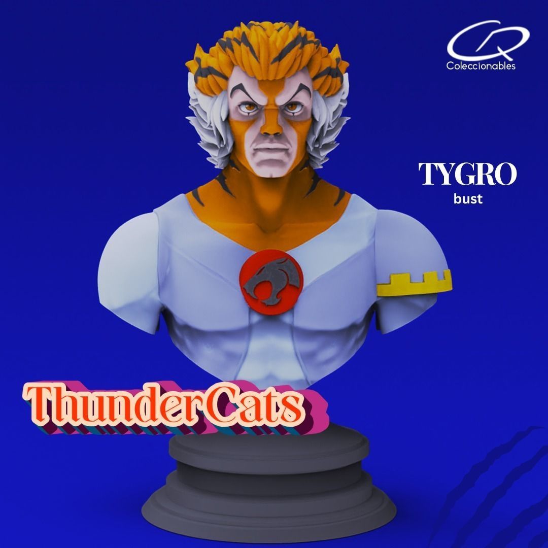 THUNDERCATS VOL1 - Tygro 3D model 3D printable | CGTrader