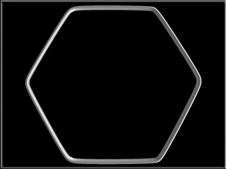 3D model Hexagon Simple Wire VR / AR / low-poly | CGTrader