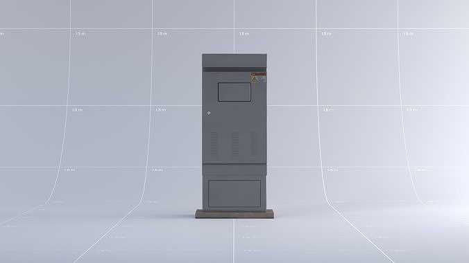 Toronto Power Box 01 3D model | CGTrader