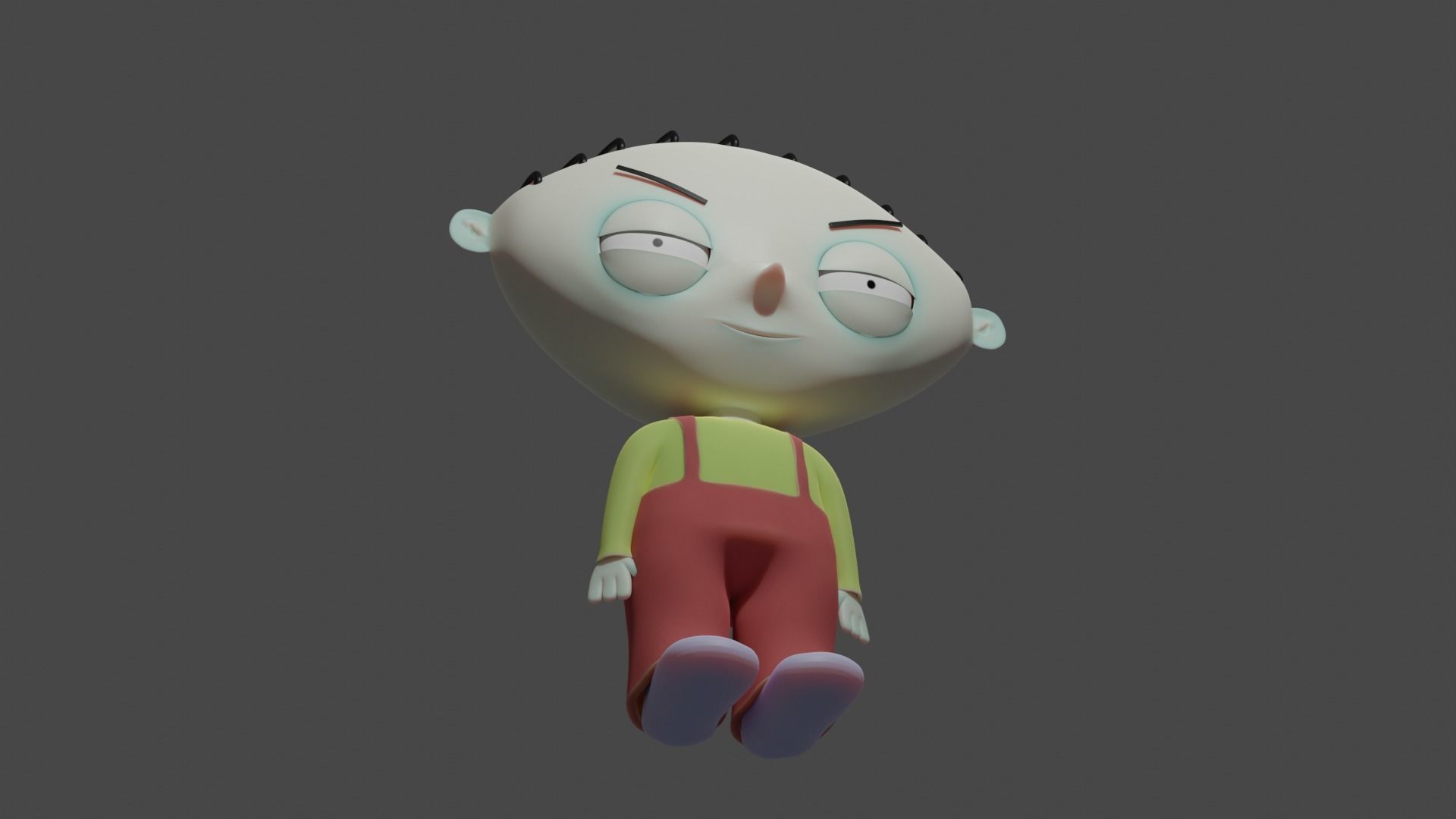 bootleg stewie griffin 3D model | CGTrader