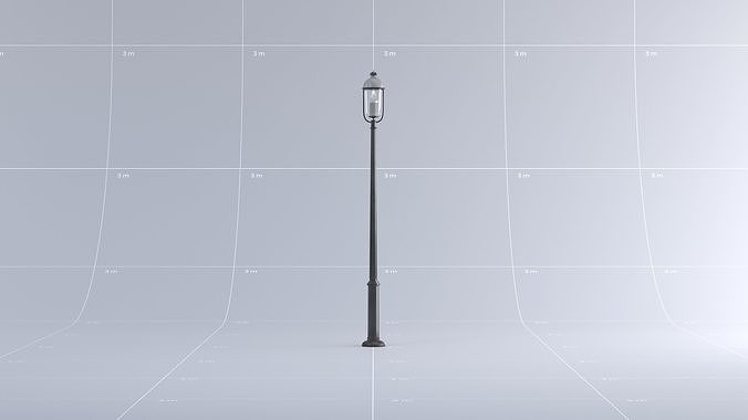 Toronto Light Pole 03 3D model | CGTrader