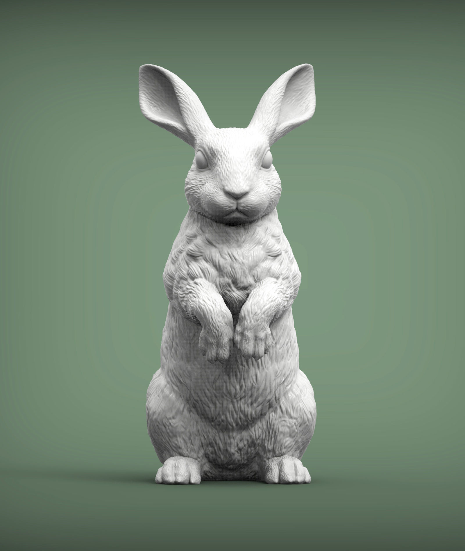 Rabbit bunny 3D model 3D printable | CGTrader