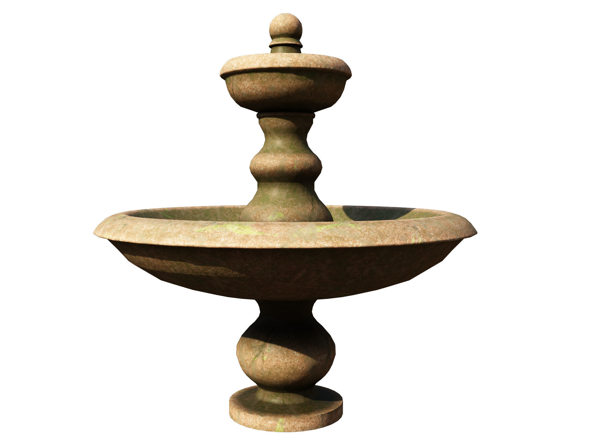 3D model Medieval Fountain VR / AR / low-poly | CGTrader
