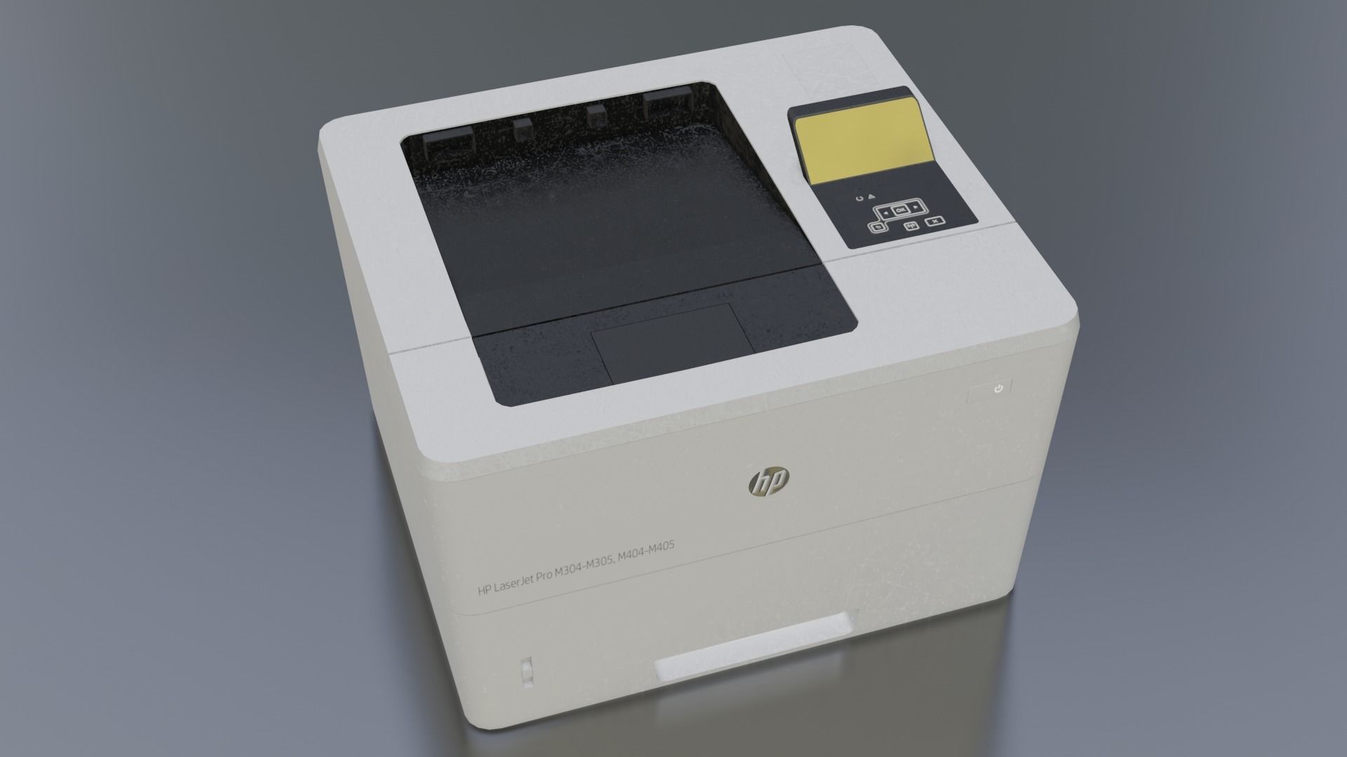 Hp photocopy machine free VR / AR / low-poly 3D model animated rigged ...