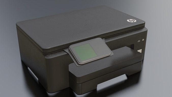 3D model Hp photocopy machine VR / AR / low-poly | CGTrader