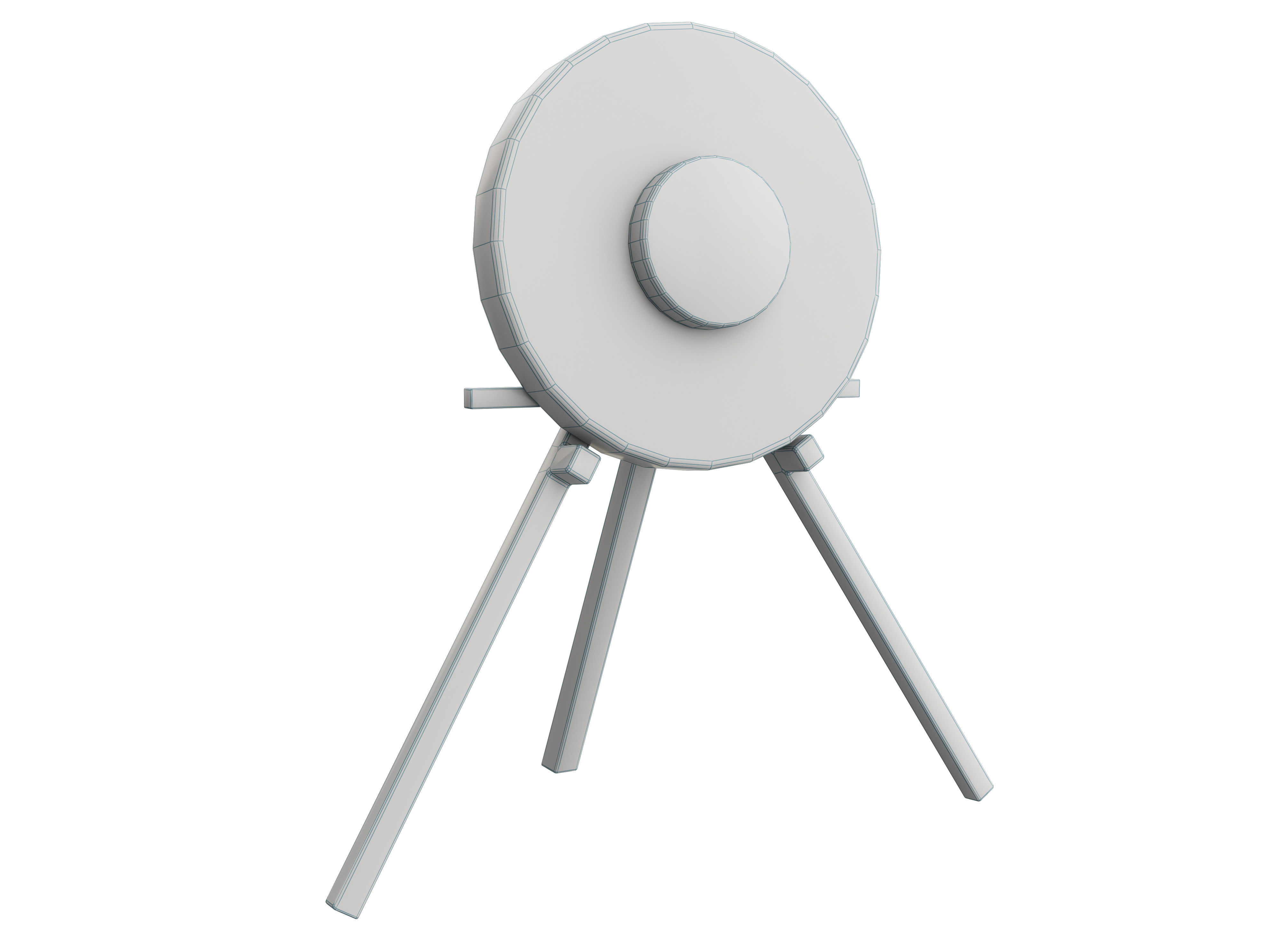 3D model Medieval Target Board VR / AR / low-poly | CGTrader