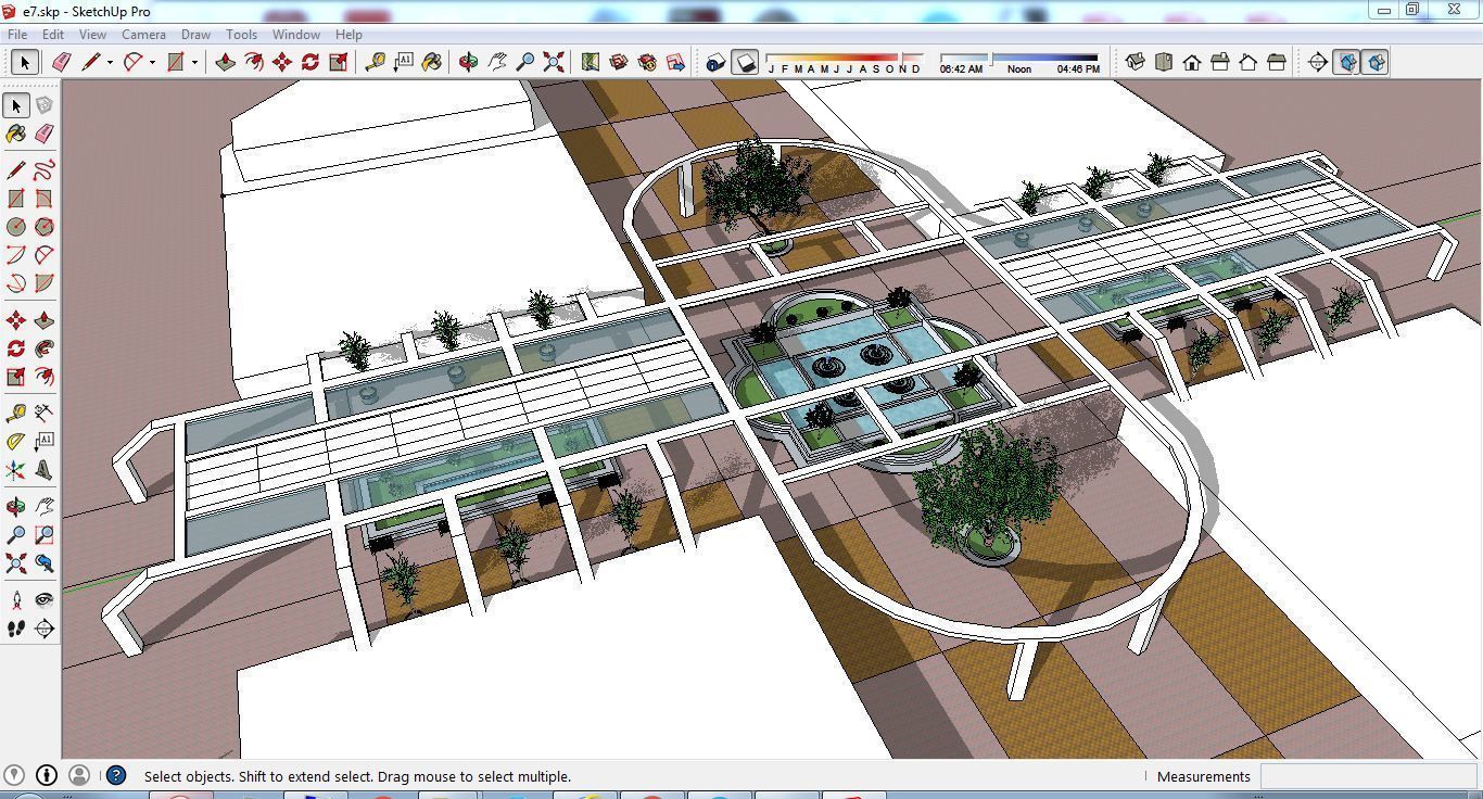 Sketchup Landscape Park E7 free 3D model | CGTrader