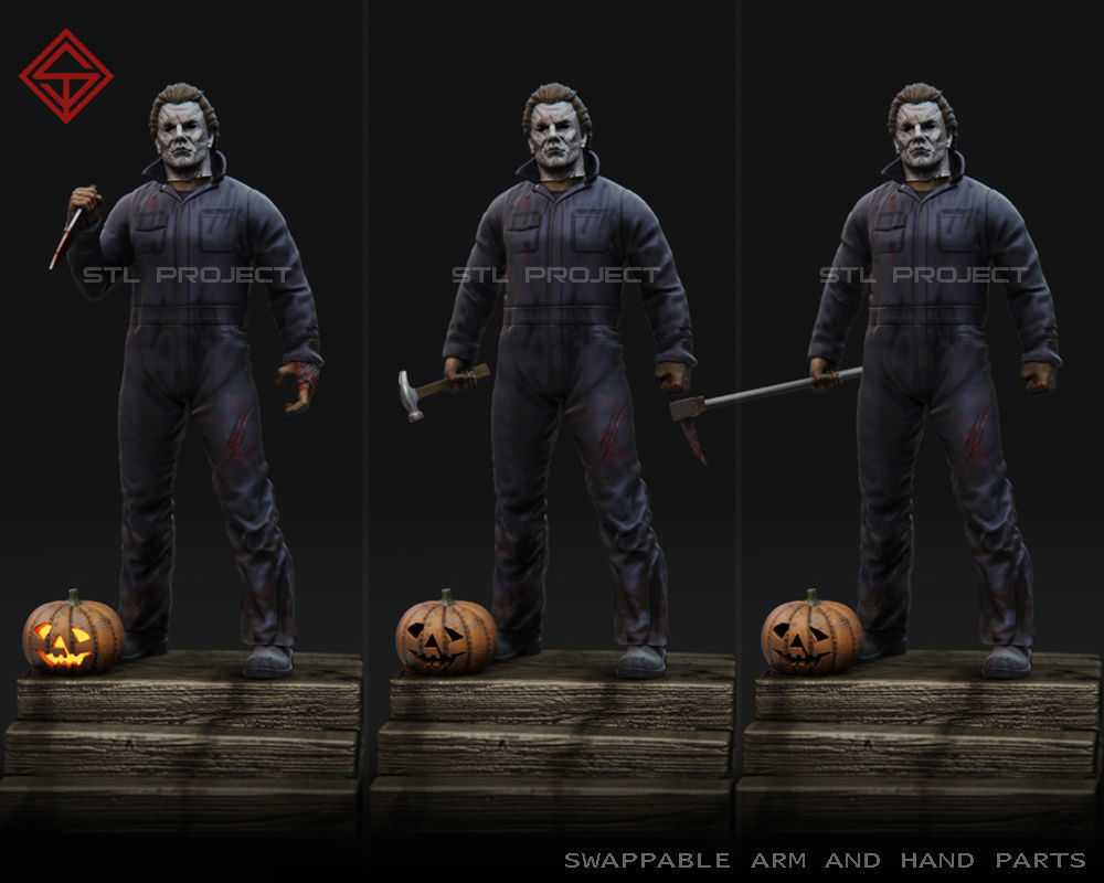 Michael Myers free 3D model 3D printable | CGTrader