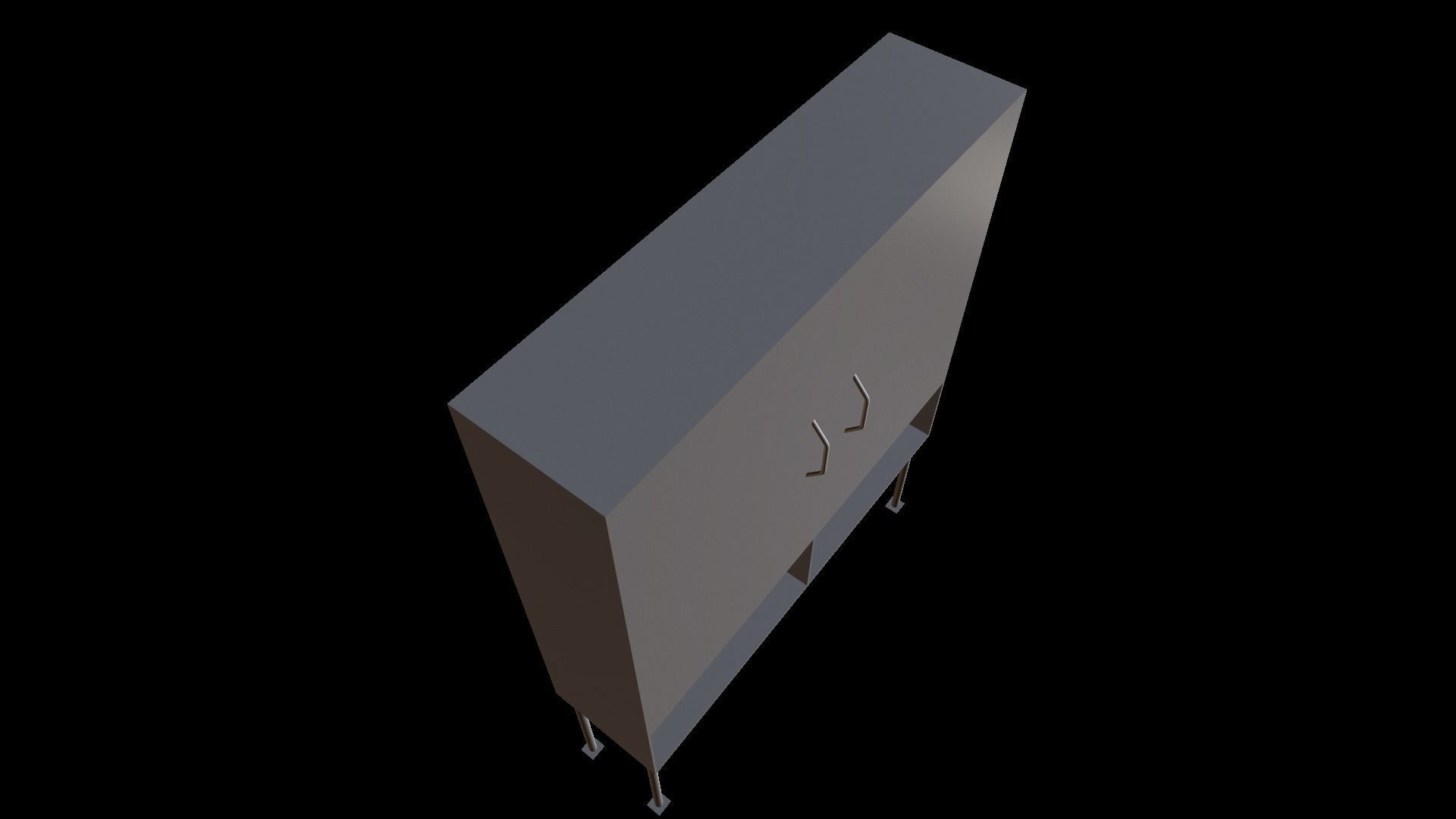 3D model Grey Panel VR / AR / low-poly | CGTrader