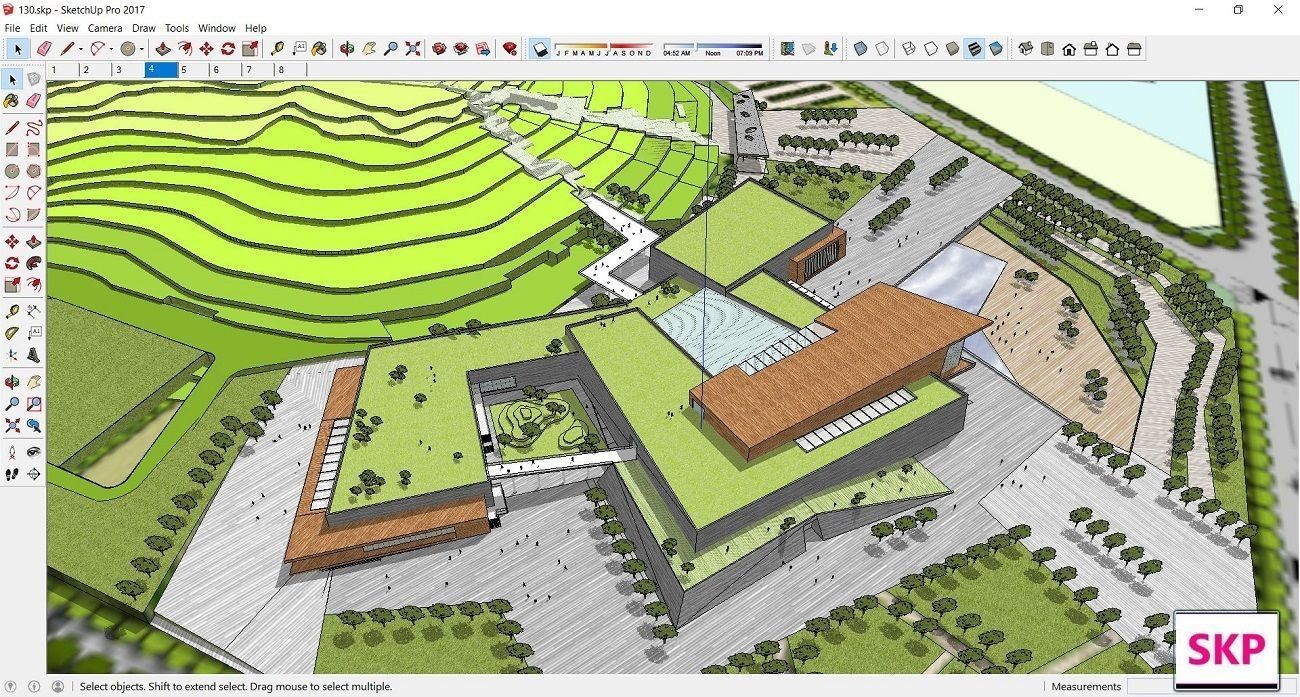 Sketchup Museum 130 3D model | CGTrader