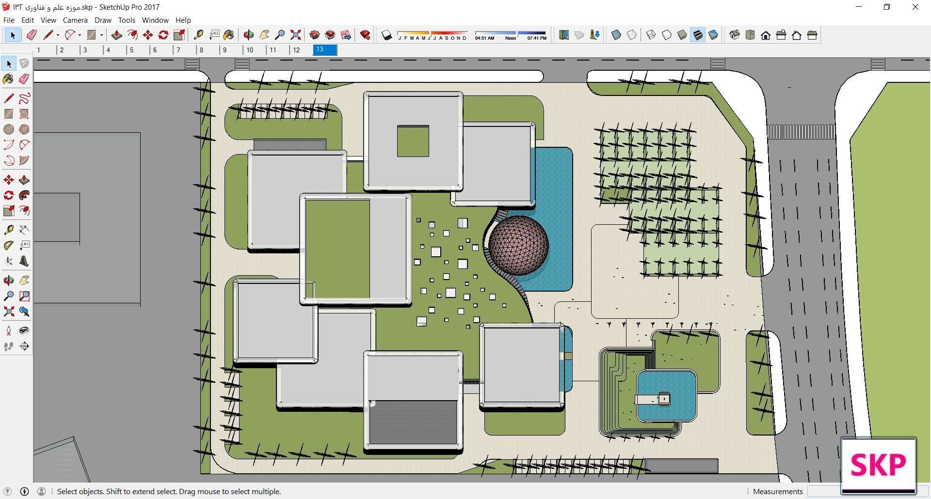 Sketchup Museum 132 3D model | CGTrader