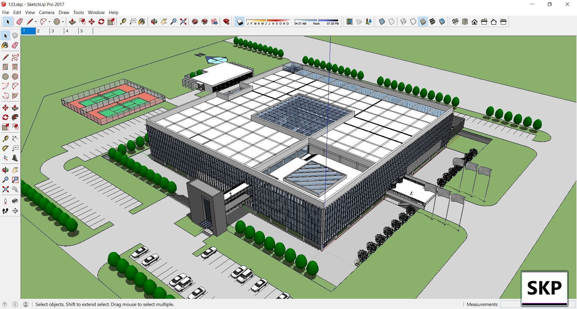 Sketchup Museum 133 3D model | CGTrader