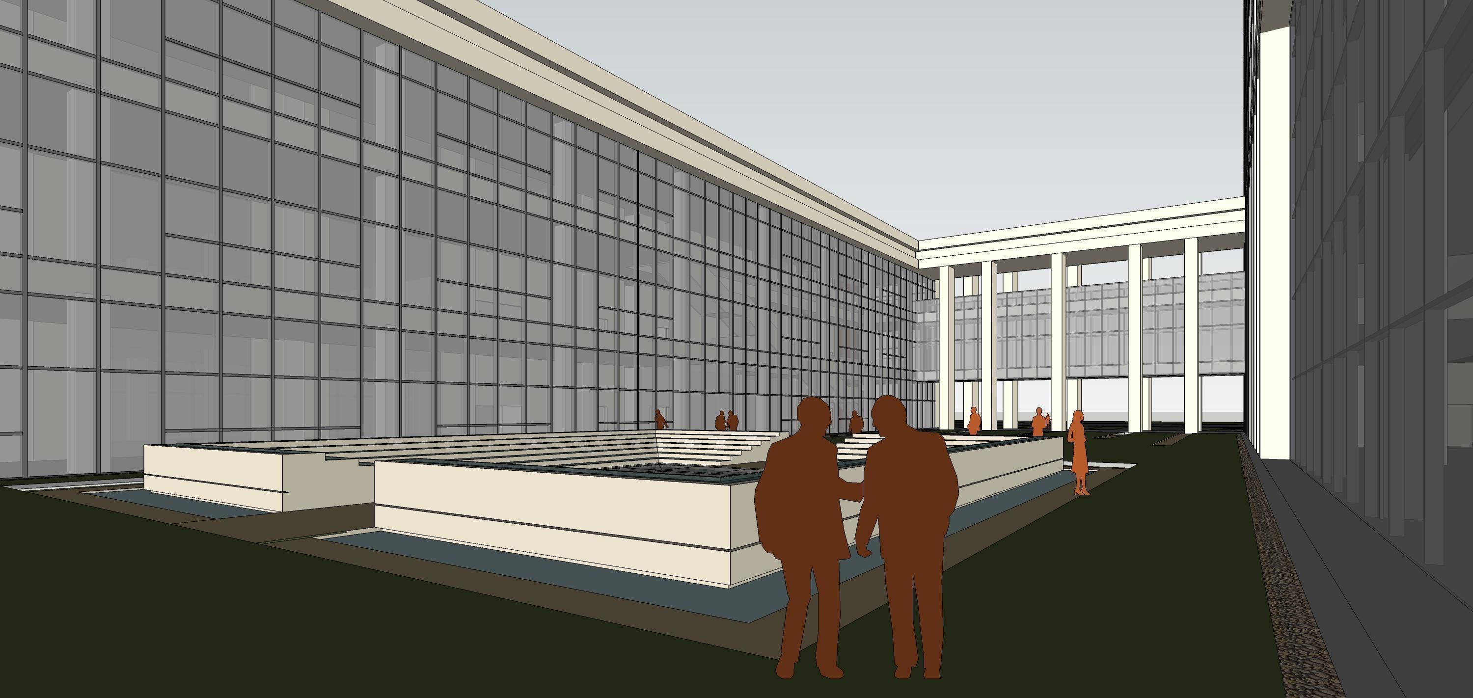 Sketchup Office building N1 3D model | CGTrader