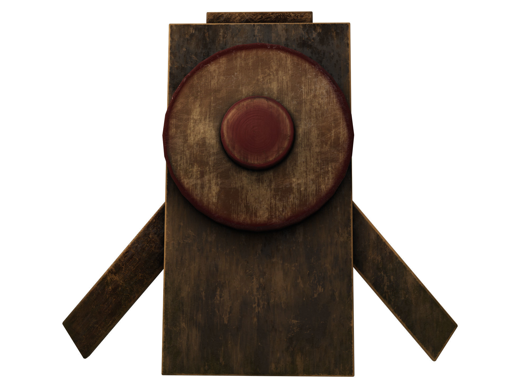 3D model Medieval Target Board VR / AR / low-poly | CGTrader