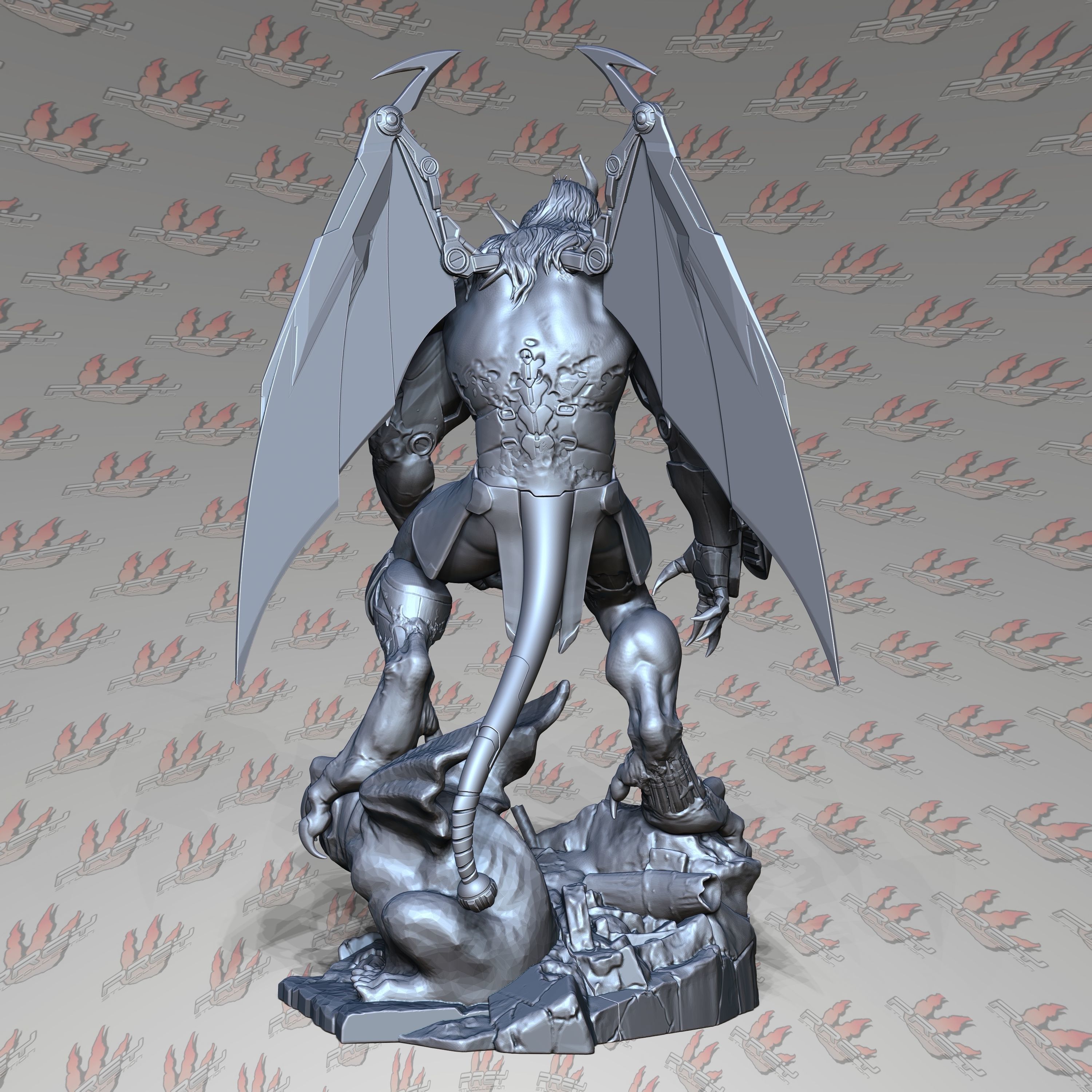 Gargoyle 12 1-24 Scale 3D model 3D printable | CGTrader