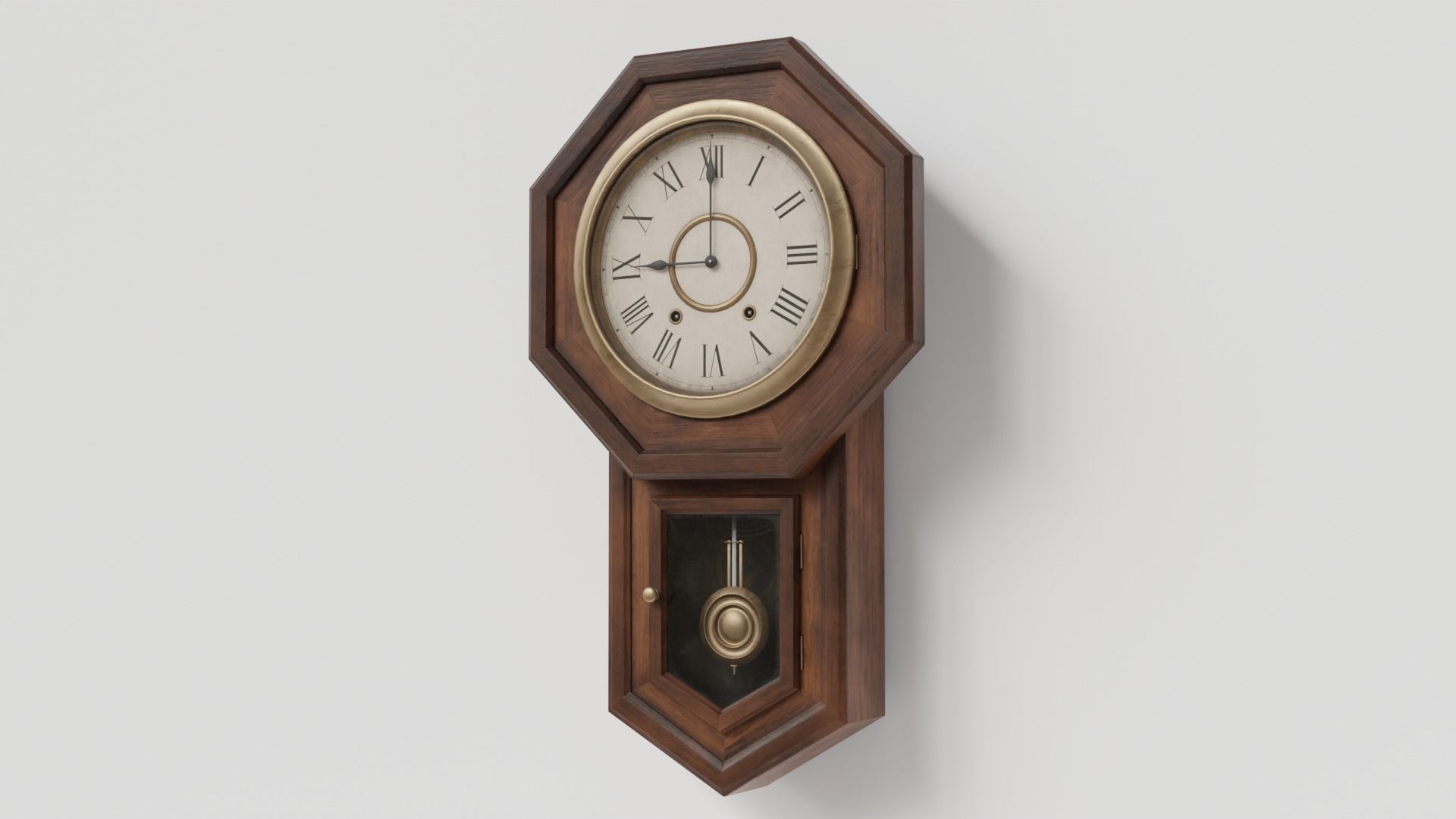 Pendulum Clock 3D model | CGTrader