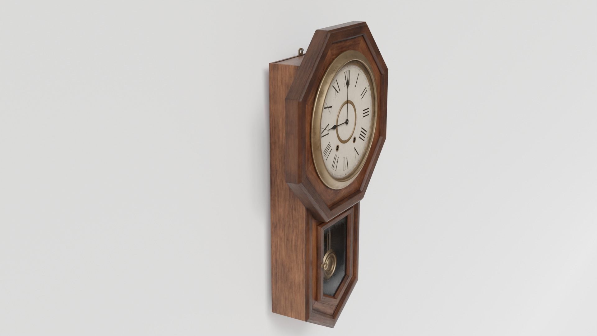 Pendulum Clock 3D model | CGTrader