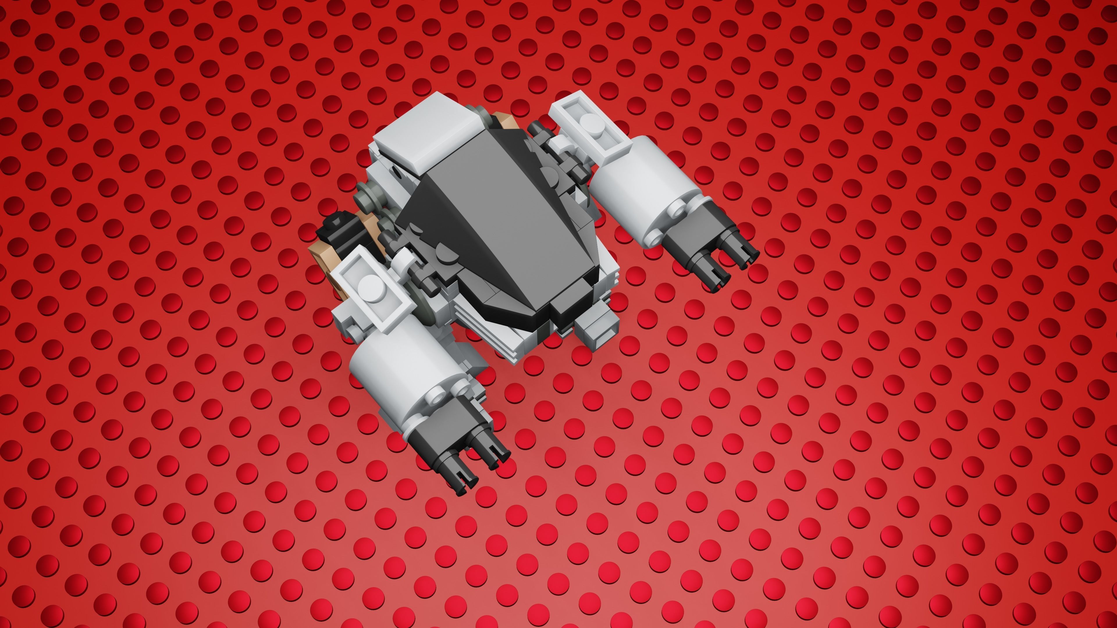 Lego mech fbx free 3D model | CGTrader