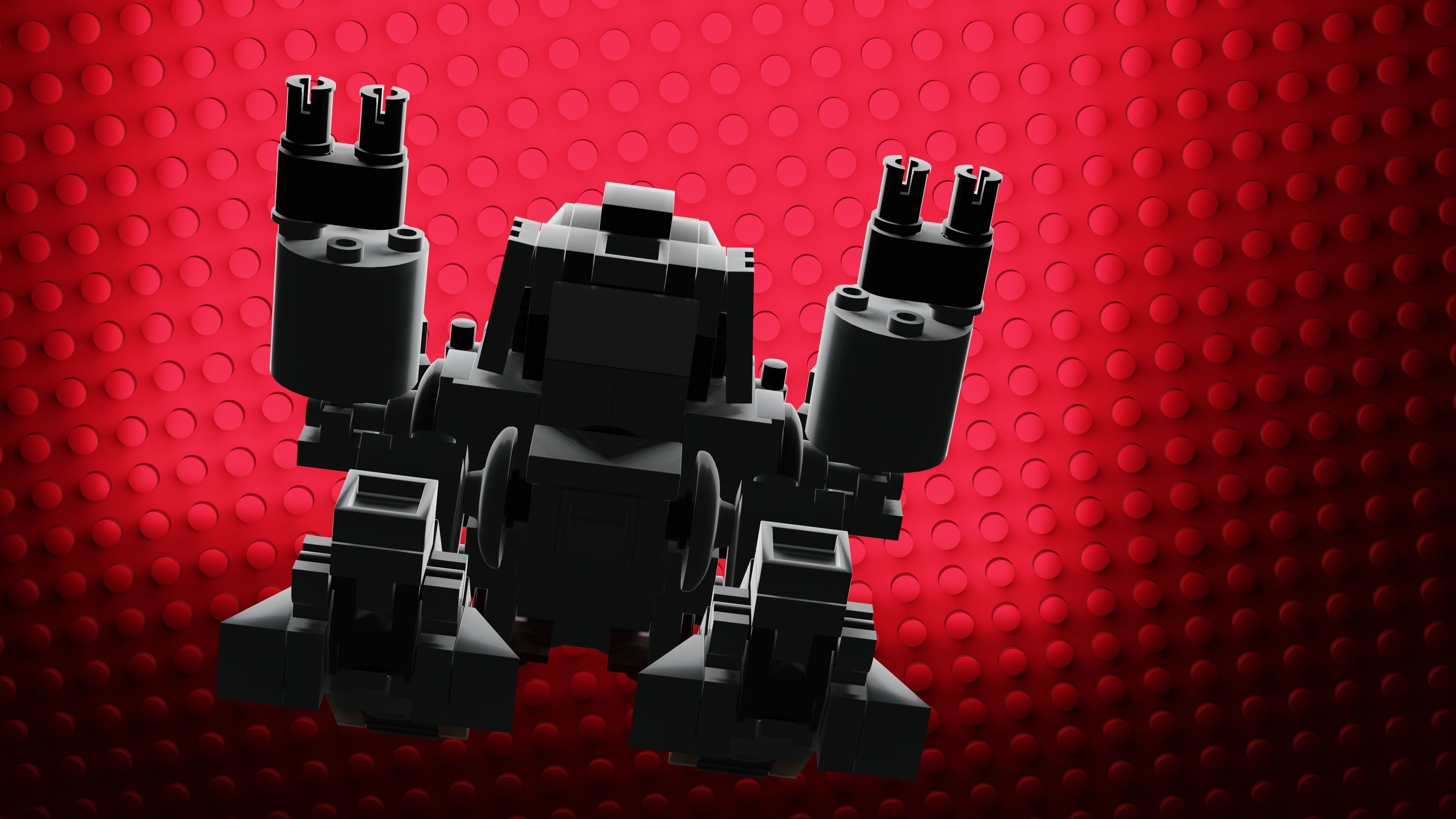 Lego mech fbx free 3D model | CGTrader