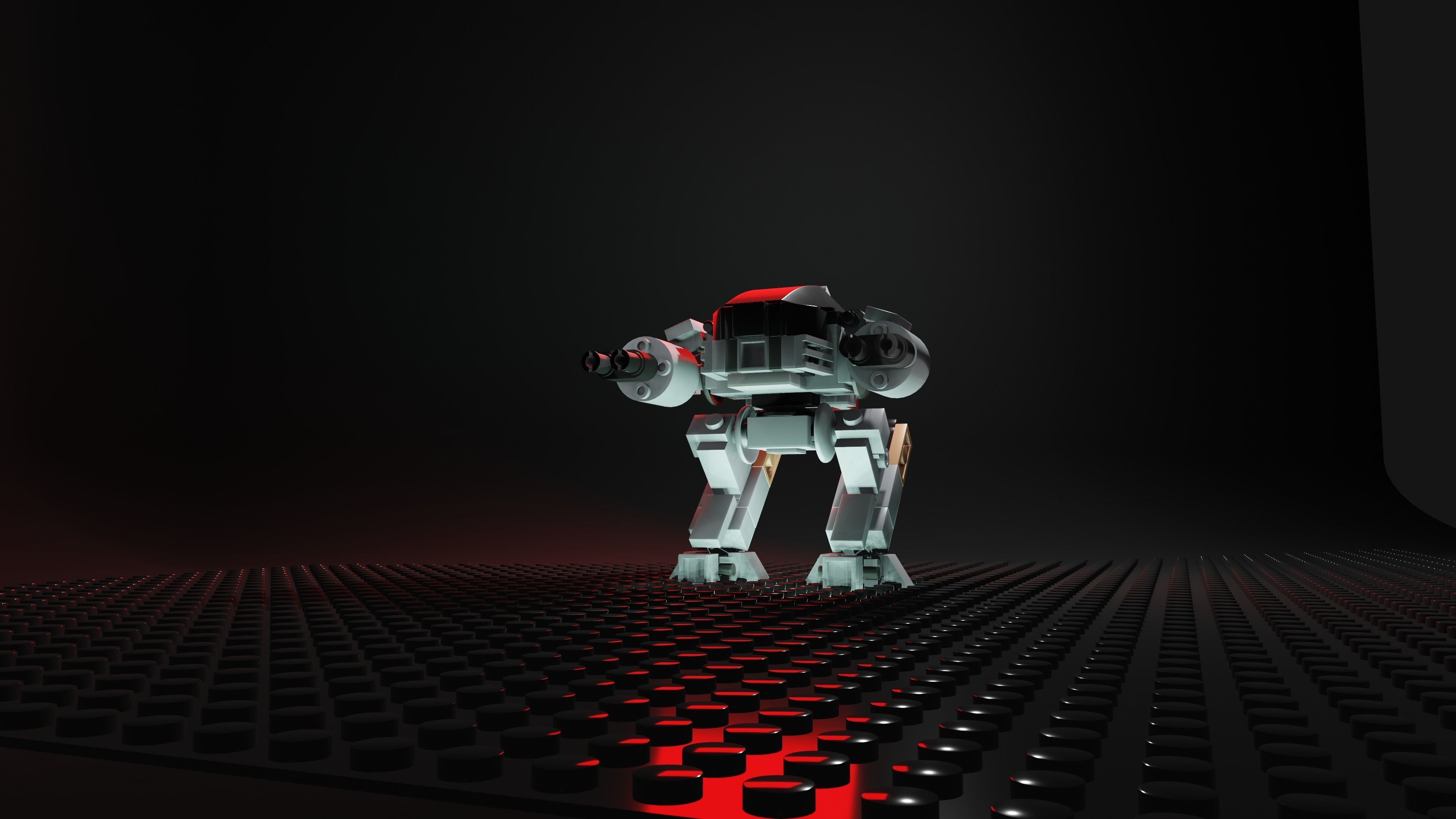 Lego mech fbx free 3D model | CGTrader