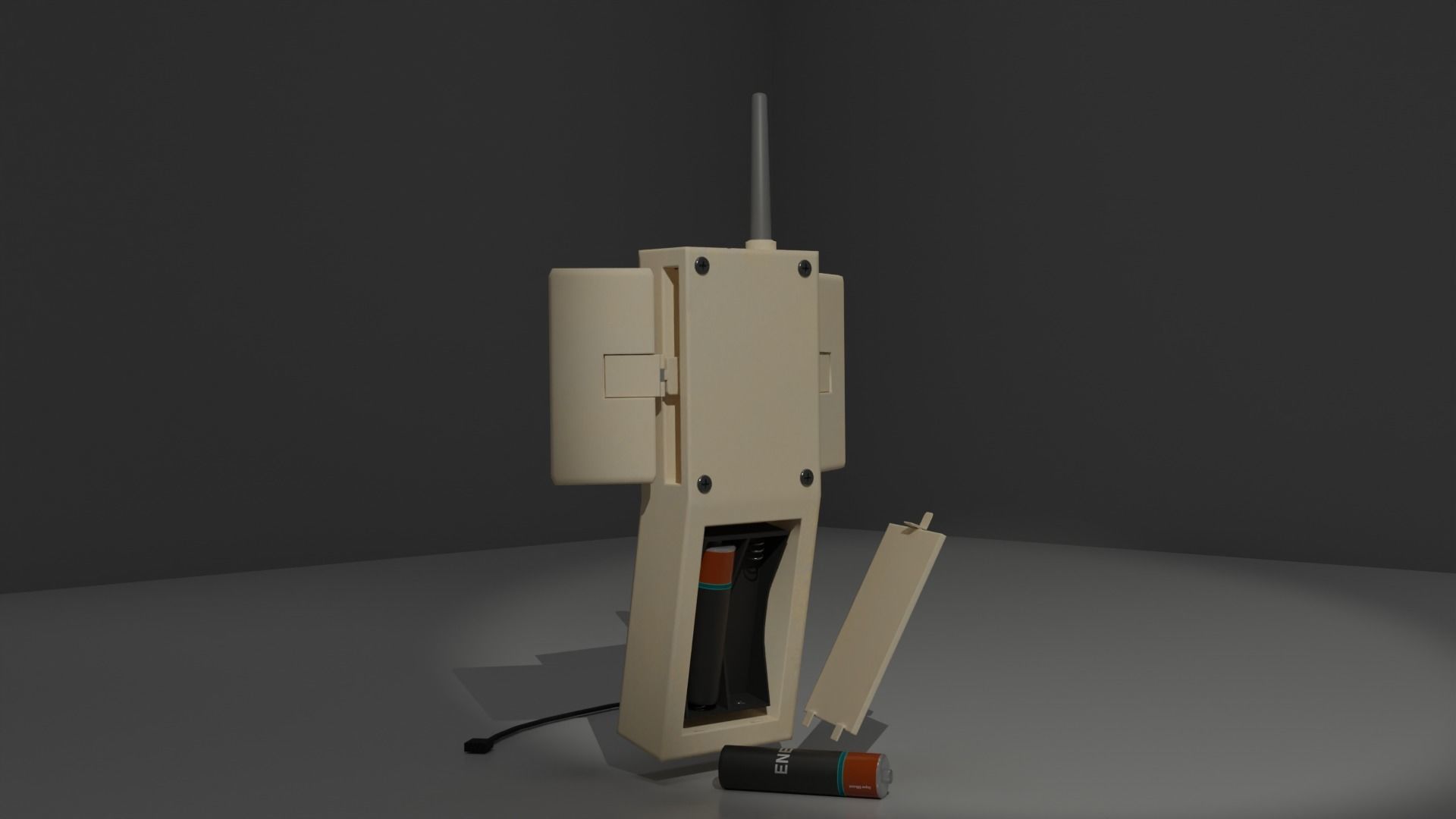 3D model Retro Sci-Fi Phone VR / AR / low-poly | CGTrader