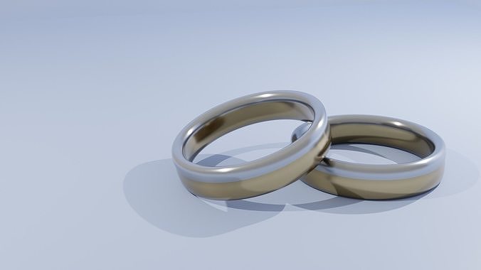 Wedding ring free 3D model | CGTrader
