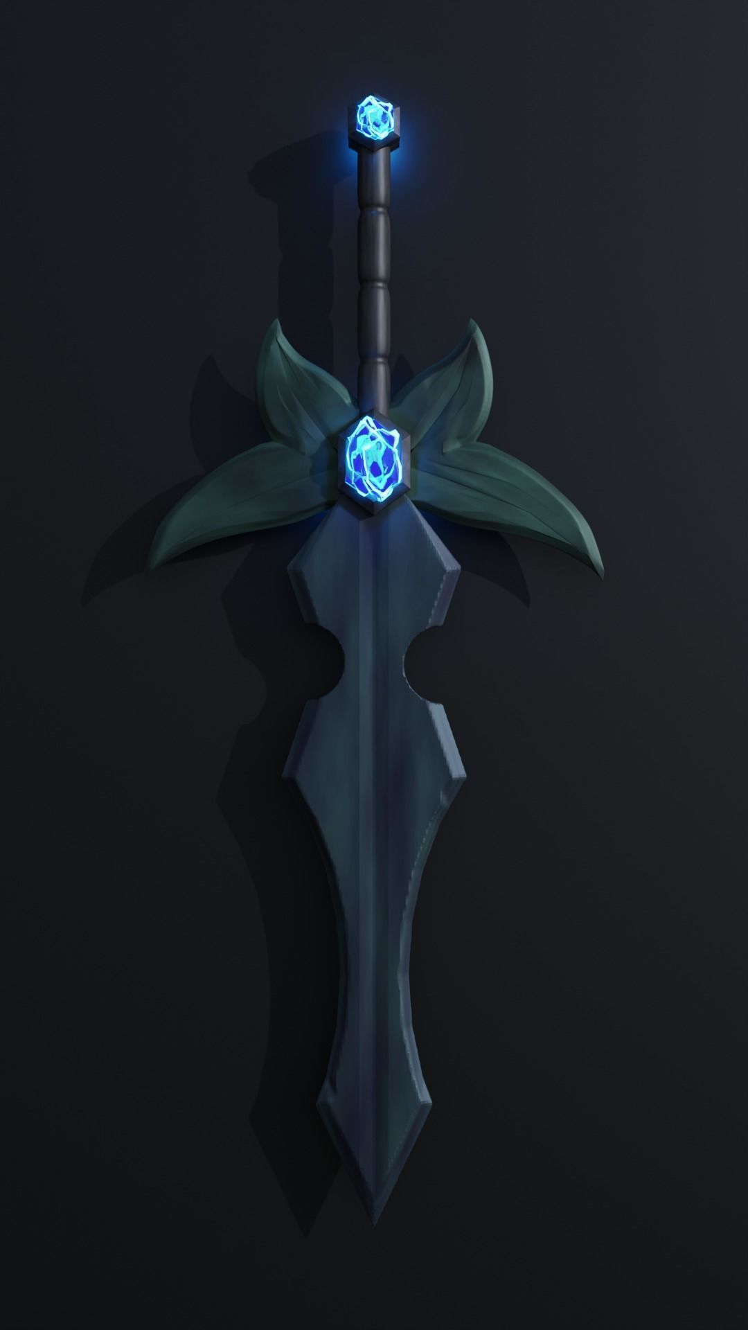 Leaf Sword 3D model | CGTrader